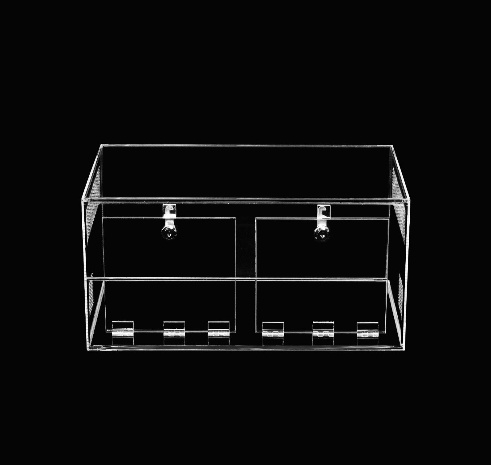 - Hopper - Large Enclosure Front opening 48cm*24cm*30cm – Dockrill Habitats